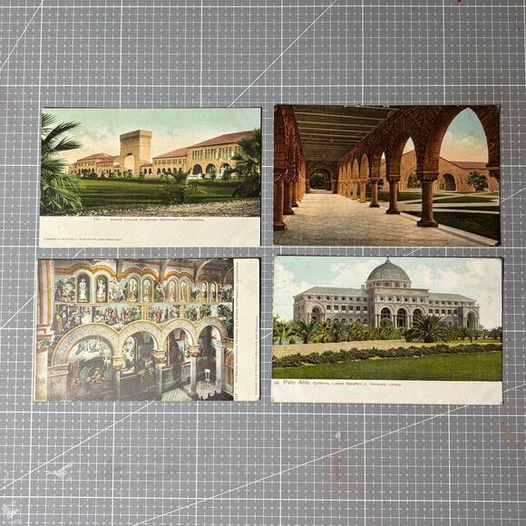 Stanford University | Art | Vintage Stanford University Postcards 4 ...